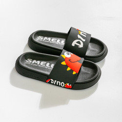 Custom Unisex PVC sole ladies' fashion slippers wholesale new design woman cartoon beach sandals bathroom slipper