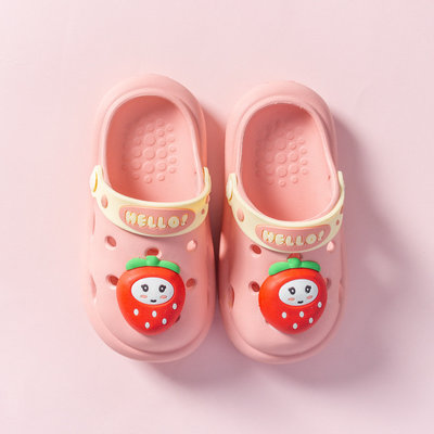 2021 New Style High Quality Children Slides Slippers Fashion Kids beach Sandals Comfortable house shoes For Boy