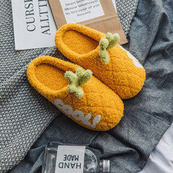 new Fashion ladies Non-slip home slippers warm plush slippers soft sole women winter cartoon house shoes
