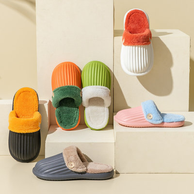NEW design wholesale winter women EVA slippers Waterproof bedroom ladies non-slip home Indoor shoes garden shoes