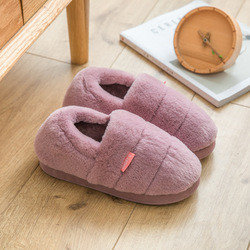 New style wholesale warm winter large size home house slippers shoes with thick non-slip soles for women and men