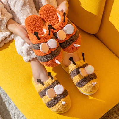 couple animal slippers wholesale new arrival high quality cute house indoor slipper female winter keep warm slides slippers