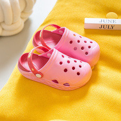 2021 new children's hole shoes non-slip boys and girls sandals summer indoor kids home wear-resistant slippers