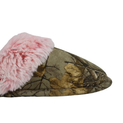 Women Winter  Warm Home Indoor Slippers Non-slip  fluffy Slippers