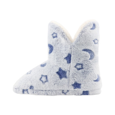 women house indoor non-slip slippers winter thick warm plush home boots