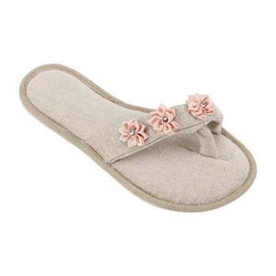 Spring Women Casual Flat Shoes House Indoor  Polyester Lining Material