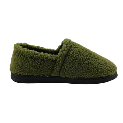 Winter Faux Fur Flat Shoes Sherpa Casual  Memory Foam Slippers