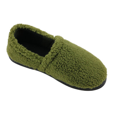 Winter Faux Fur Flat Shoes Sherpa Casual  Memory Foam Slippers