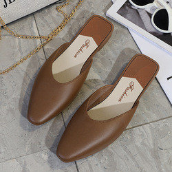 New Fashion Summer slides Women PVC upper soft sole non-slip slippers flat elegant outdoor casual shoes