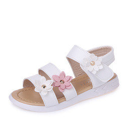 2022 Summer New Arrival Casual Soft lightweight Kids Slippers fashion flower decoration upper children's sandal shoes