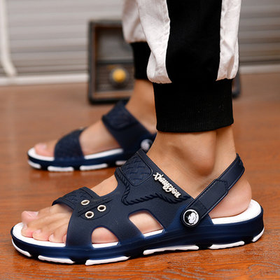 Men sandals summer new design fashion indoor and outdoor EVA sole non-slip slippers beach casual shoes