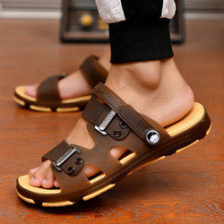 Men sandals summer new design fashion indoor and outdoor EVA sole non-slip slippers beach casual shoes
