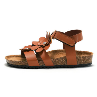 Colorful Synthetic Leather Children Sandals Lightweight Comfortable