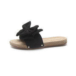 Flat Bottom Women Slippers Comfortable Rubber Slide  Anti Slip Breathable