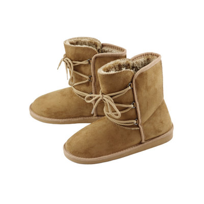 Warm Lace Snow Boots Breathable Lady Winter Warm  Snow Boots