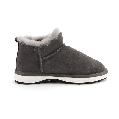 Breathable Anti Slippery Women Winter Ankle Boots With Popcorn Soles
