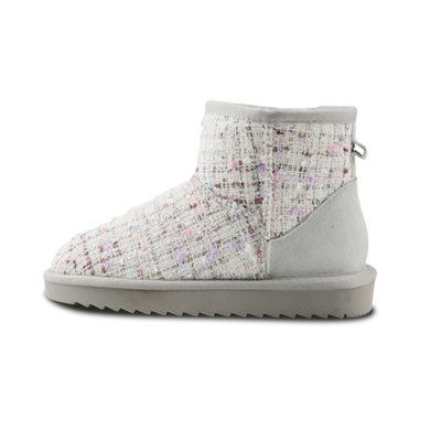 High Quality Winter faux fur Boots New Style Women fashion no-slip Snow Boots platform boots