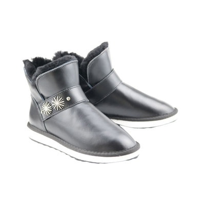 Real Leather Women Winter Snow Boots Snow Boots Warm Fashion Non Slip