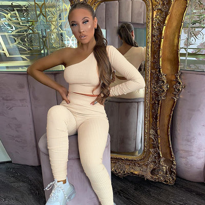 New Arrival Long Sleeves crop Top Seamless Activewear Breathable sportswear solid color Yoga sets sport suit girls clothing