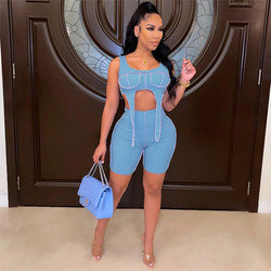 2022 summer sportswear Women fashion Reverse wear design Fitness Gym Wear Workout Suit Sport High Waist Shorts Yoga Set