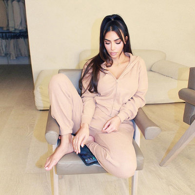 Hot sale 2020 two-piece solid color sports set casual gym wear hoodie long sleeve sportswear fall loose yogawear hoodie set