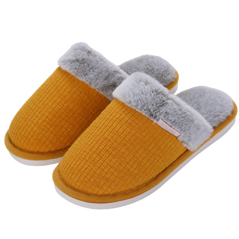 2021 New Design Japanese-Style Slippers Women Home Winter Indoor Non-Slip For Couple House Shoes Men Wholesale