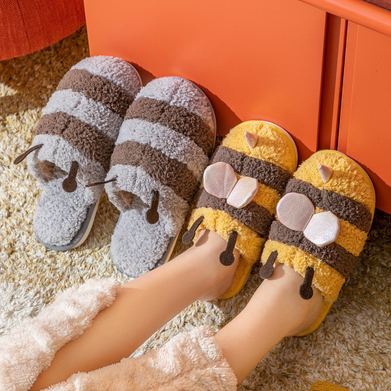couple animal slippers wholesale new arrival high quality cute house indoor slipper female winter keep warm slides slippers