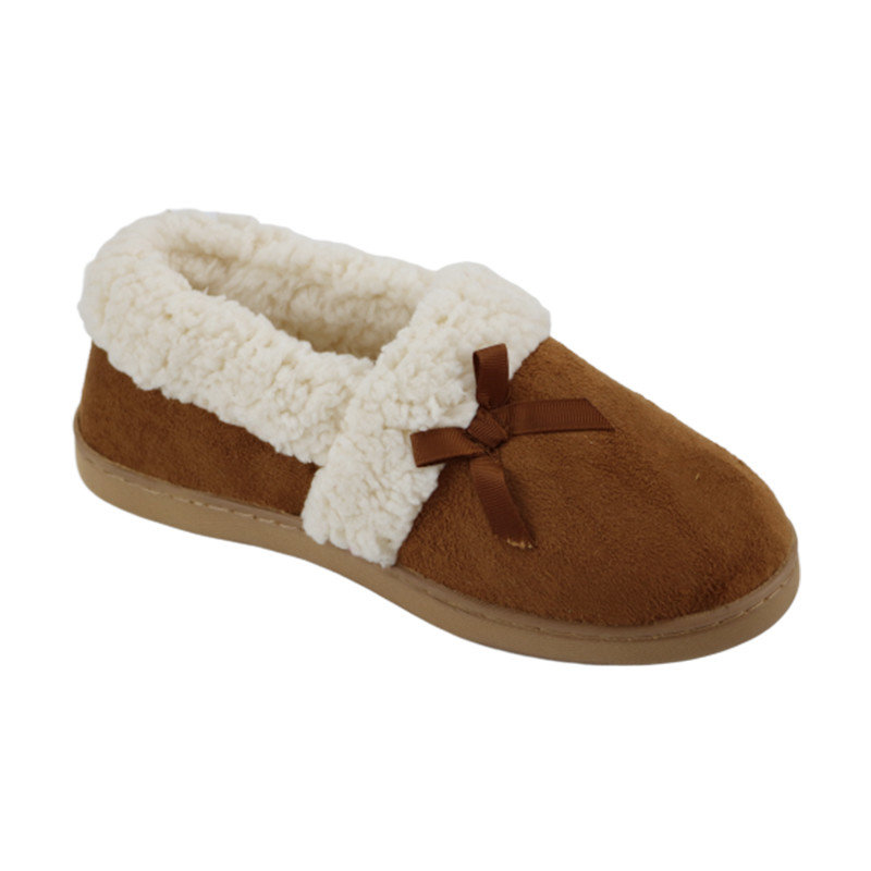 Memory Foam Women Casual Flat Shoes Faux Suede Footwear Slippers Warm