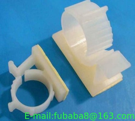 Adjustable stick-type cable clamp