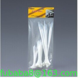 Tag card polybag package nylon cable ties