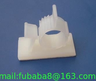 Adjustable stick-type cable clamp