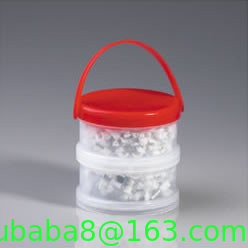 Plastic bottles / plastic barrel packaging cable clips