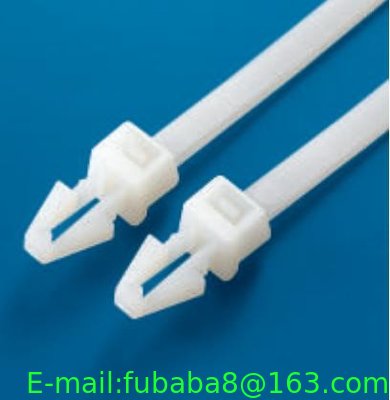 Special plug-type nylon cable ties