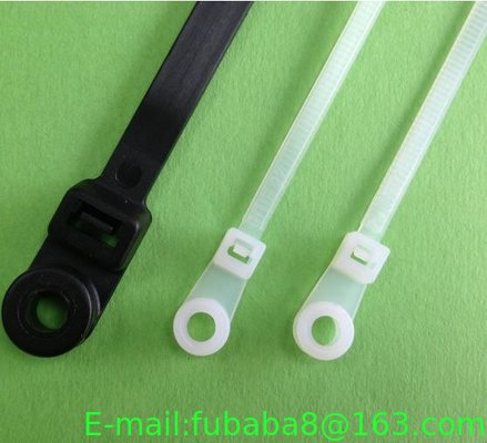 Mountable head cable ties