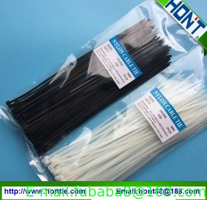 Polybag package nylon cable ties