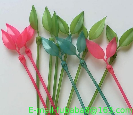 Tree craft leaves cable tie