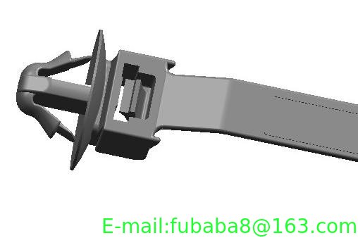 Automotive vehicle plug cable ties