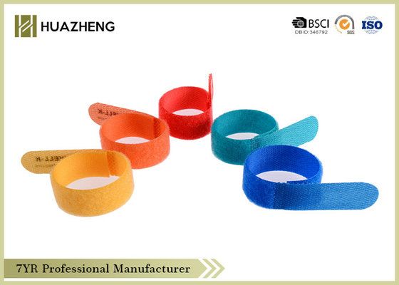 Strong Strength Releasable Cable Ties For Shoes , Nylon hook and loop Straps