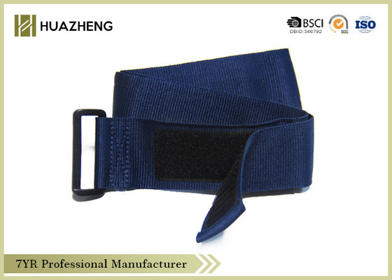 Custom Nylon Cargo Straps With Black Buckle , Adjustable Hook And LoopStrap