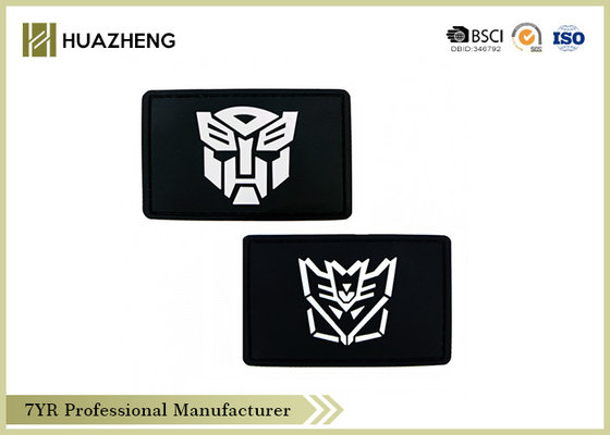 Emblem Hero Custom PVC Badge Eco-friendly For Garments Accessories