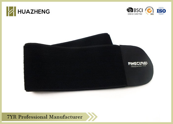 Medical Euipment / Luggage Elastic Hook And Loop Strap Anti-Slip Printed Logo