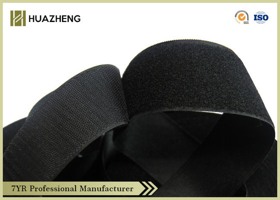 Resusable 50mm Hook Loop Tape Clothes Professional Black Hook And LoopTape