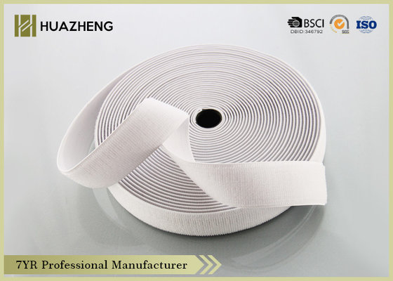 Multifunctional Hook And Loop Fastener Tape 50mm White Elastic for Shoes