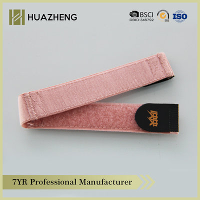 Plastic Buckle Elastic Hook And LoopBand For Training , Hockey Chin Strap