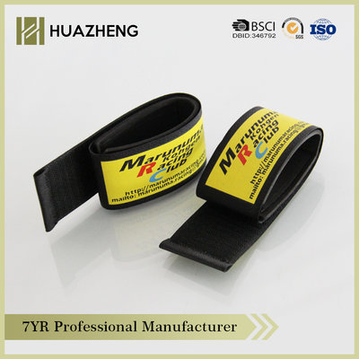 Polyamides Hook and Loop Ski Straps with Clear Printing Logo
