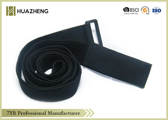 Eco-friendly stretch Elastic Hook And Loop Strap 20-150mm for Multi-use