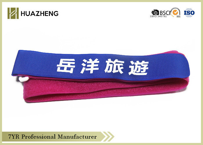 Colored Travel Luggage Security Strap Eco Friendly Customized Shape