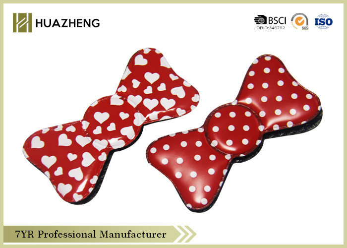 OEM / ODM Strong Hook and Loop Baby Hair Clips Silk Screen Printing Logo