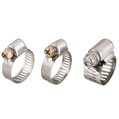 Small Water Hose Clamp / Housing Narrow Stainless Steel Hose Clamps