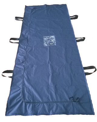 las bolsas para transportar cadáveres resistentes del transporte de nylon 190D con 6 manijas aseguradas remache